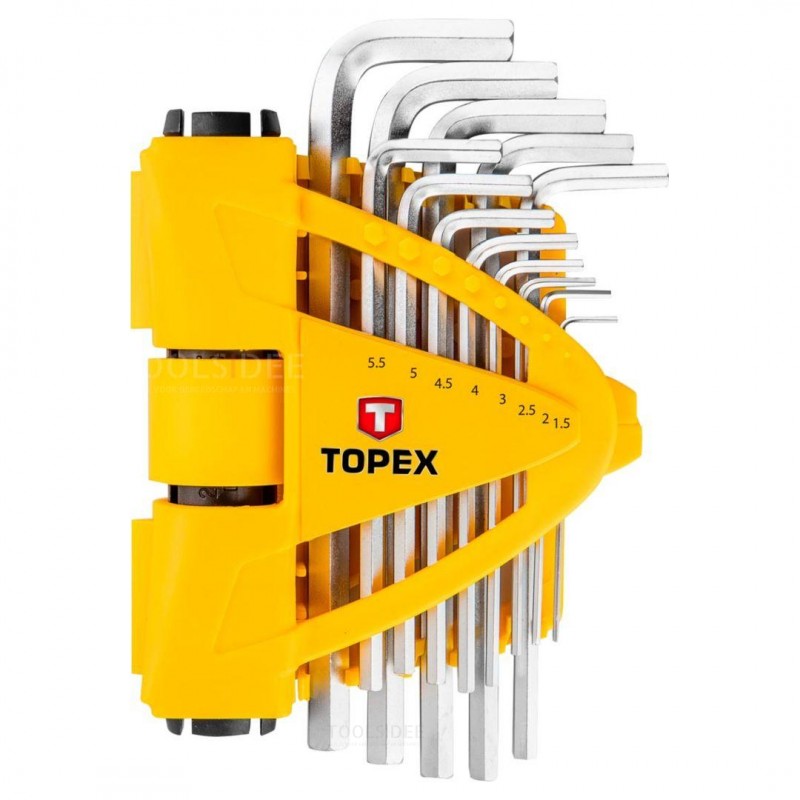 Topex Inbus Set mit Halter 13 Stk - toolsidee.de