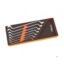 BETA m40 - 7-piece ring spanner inlay foam - toolsidee.co.uk