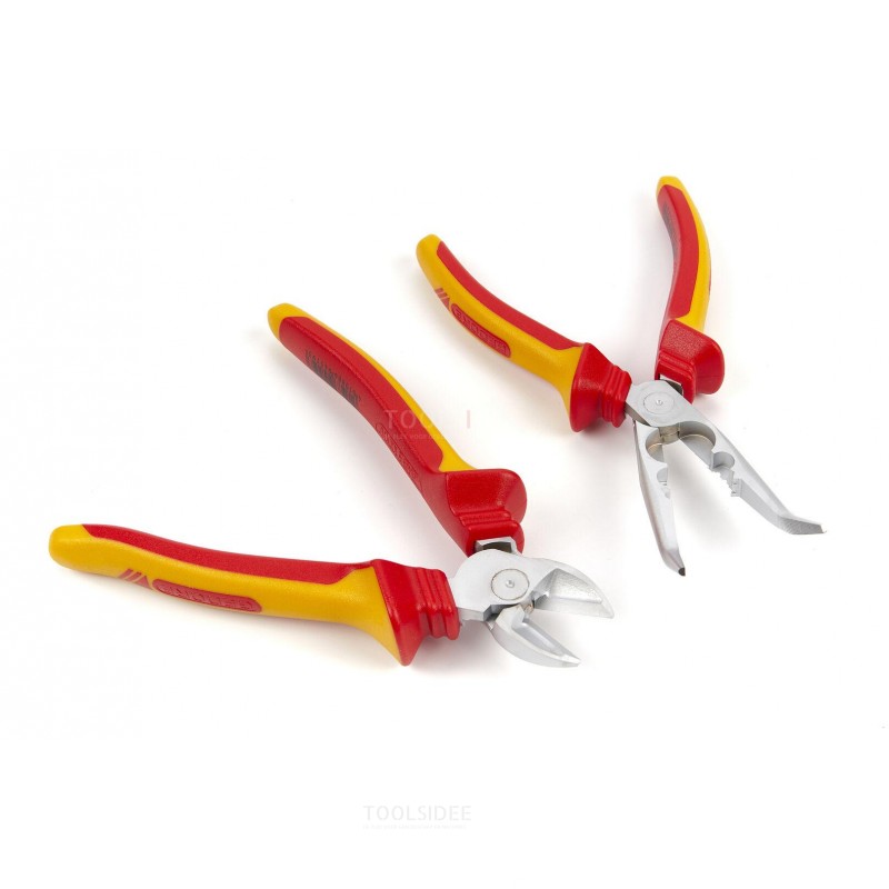 Gedore 2 Piece VDE Plier Set VDE S8183 - toolsidee.co.uk