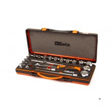 BETA assortment hexagonal 1/2 socket wrench set - 920 a / c17m ...