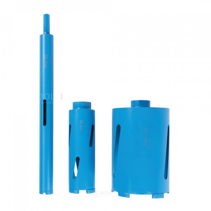 Silverline 7-Piece Diamond Core Drill Set - toolsidee.co.uk