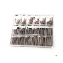 HBM 450 piece push pin assortment - toolsidee.co.uk