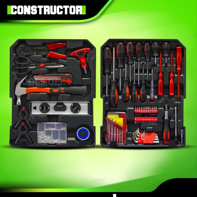 CONSTRUCTOR Multi tool trolly 820 pieces with telescopic handle ...