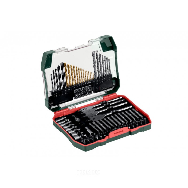 Metabo bit and drill set 86 pieces - toolsidee.co.uk