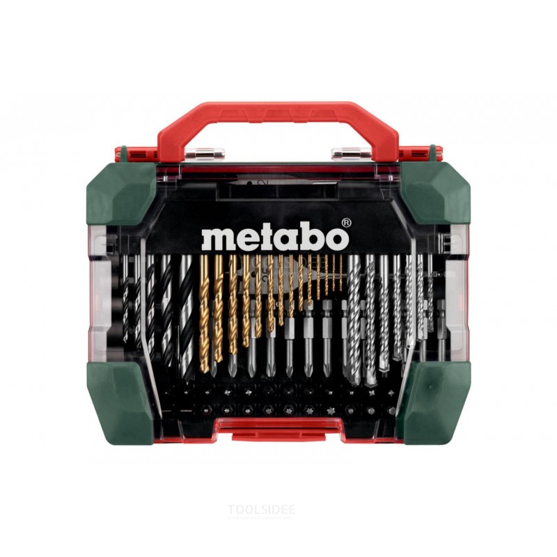Metabo bit and drill set 86 pieces - toolsidee.ie