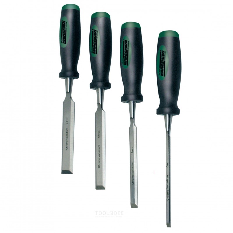 Mannesmann wood chisel set 4 pcs - toolsidee.ie