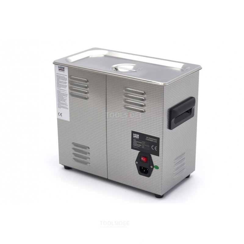 HBM High Precision Ultrasonic Cleaner 6,5 liter - toolsidee.net