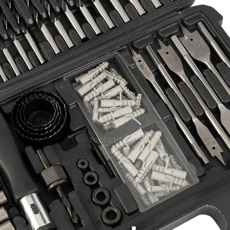 Hyundai bits- en boren 204-delig - toolsidee.com