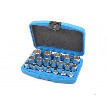 HBM 19-piece multilock socket set - toolsidee.ie