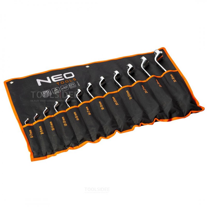 NEO ring/ring wrench set 6-32mm, 12 pcs - toolsidee.co.uk