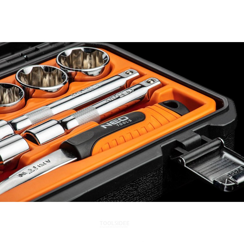 NEO socket set 1/2', 23 pieces - toolsidee.co.uk