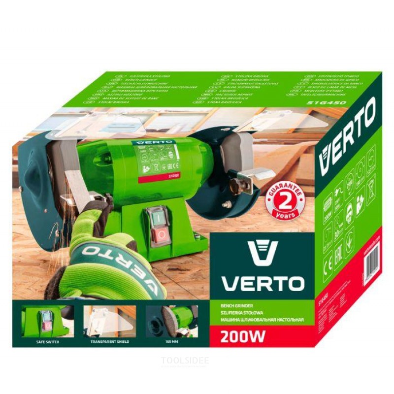 VERTO slijpmachine - 150mm - toolsidee.com
