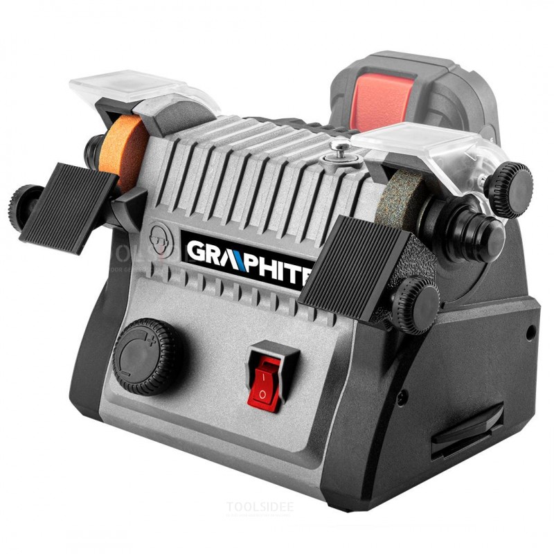 GRAPHITE Mini Grinding Bench 3 in 1 - 18V Li-ION Energy + - toolsidee.co.uk