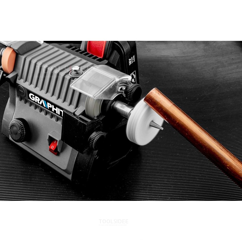 GRAPHITE Mini Grinding Bench 3 in 1 - 18V Li-ION Energy + - toolsidee.co.uk