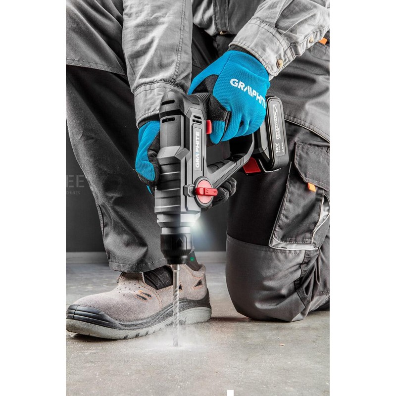 GRAPHITE SDS+ Hammer Drill, 18v Li-ION, ENERGY + - toolsidee.co.uk