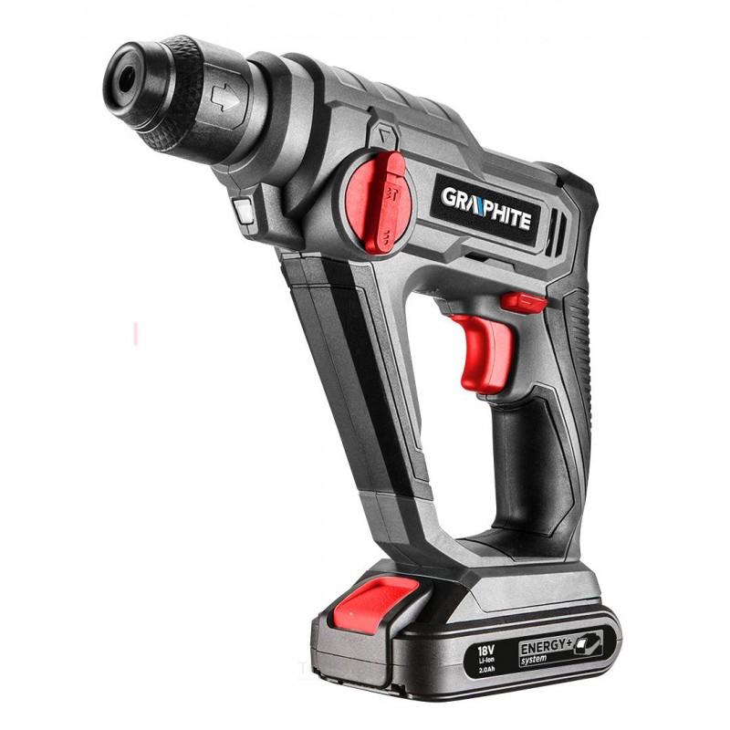 GRAPHITE SDS+ Hammer Drill, 18v Li-ION, ENERGY + - toolsidee.ie