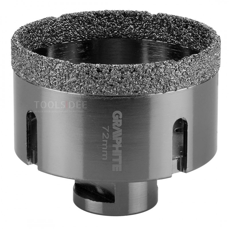GRAPHITE Diamond drill 72mm, M14 with Cooling wax - toolsidee.ie