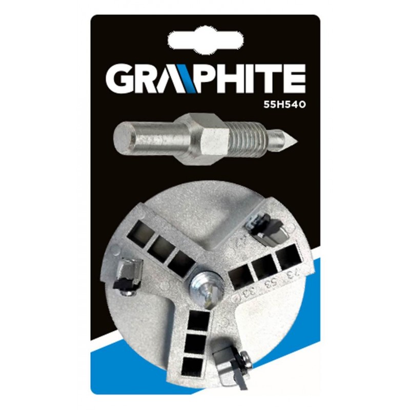 GRAPHITE tile drill adjustable - toolsidee.co.uk