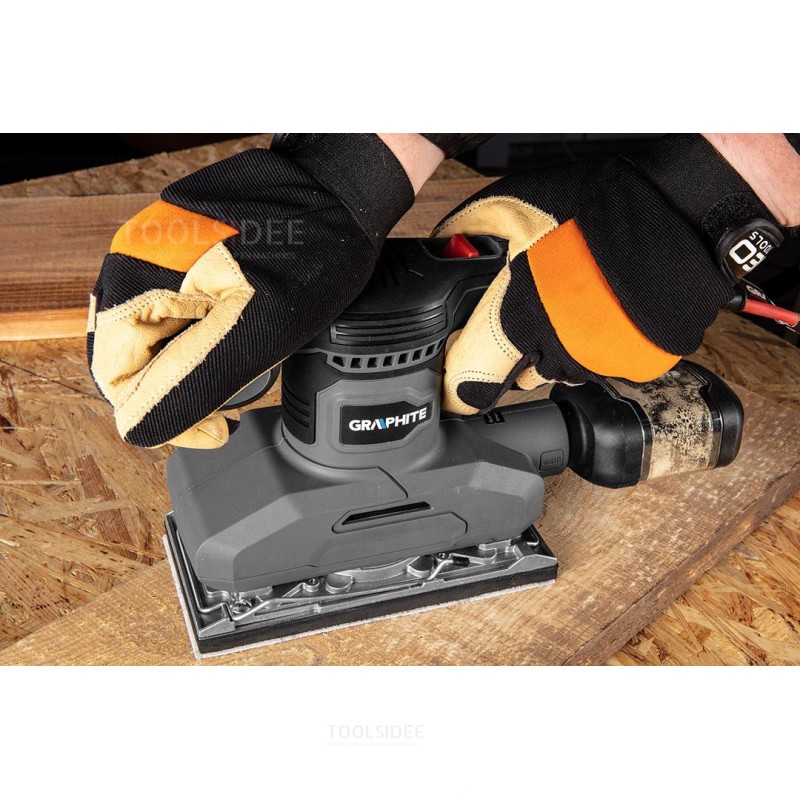 GRAPHITE orbital sander 240w brushless - toolsidee.ie