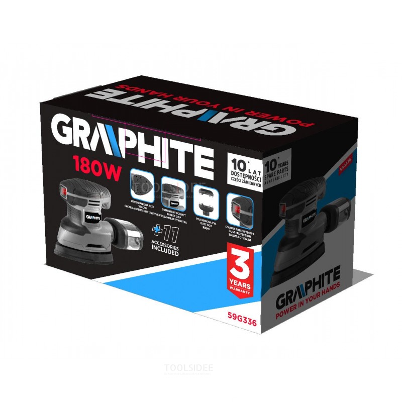 GRAPHITE multi-sander - 200w brushless - toolsidee.ie