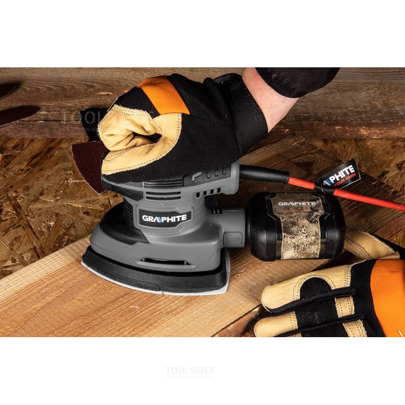 GRAPHITE multi-sander - 200w brushless - toolsidee.ie