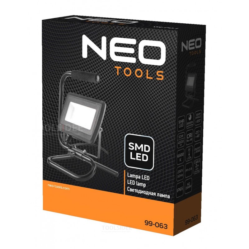 NEO work lamp with tripod 50w LED - toolsidee.co.uk
