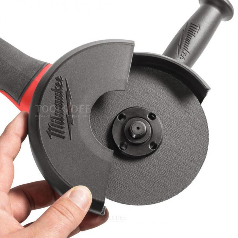 Milwaukee battery angle grinder body, 115 mm, 18 Volt, M18BLSAG115XPD ...