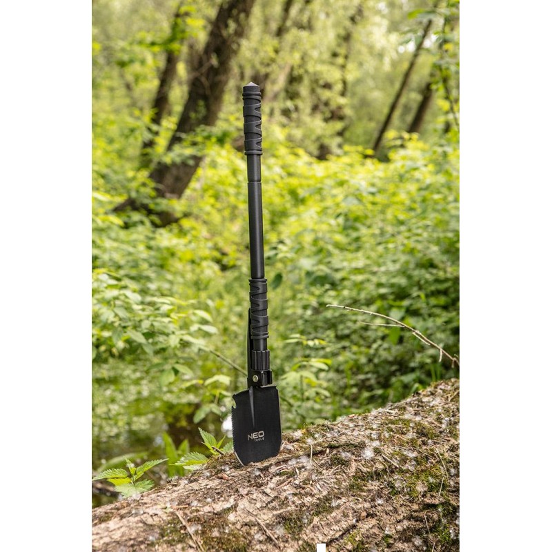 NEO multi survival folding shovel 8 in 1 - toolsidee.co.uk
