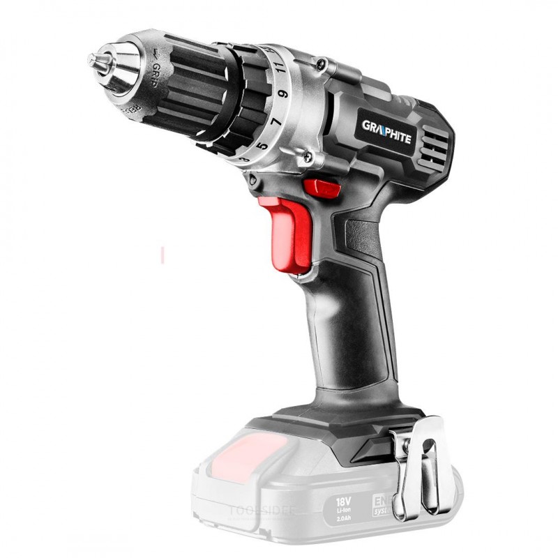GRAPHITE cordless drill 18v li-ion, energy + - toolsidee.ie