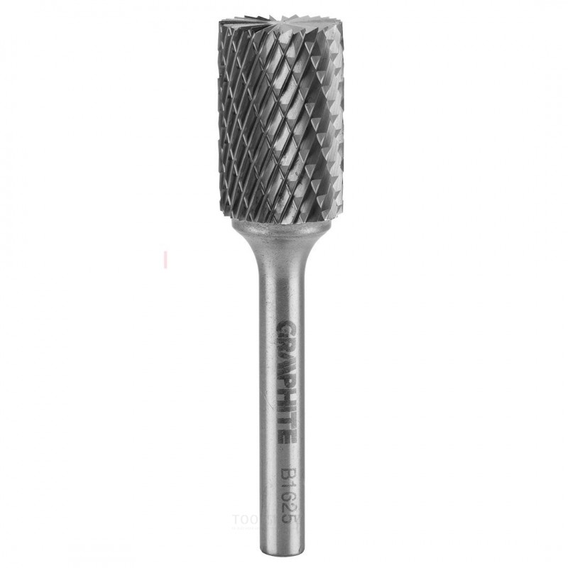 GRAPHITE burr type b cylindrical 16x25mm - toolsidee.co.uk