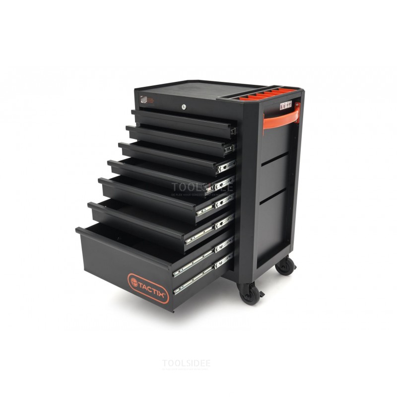 Tactix tool trolley 7 drawers, 66 cm - toolsidee.ie