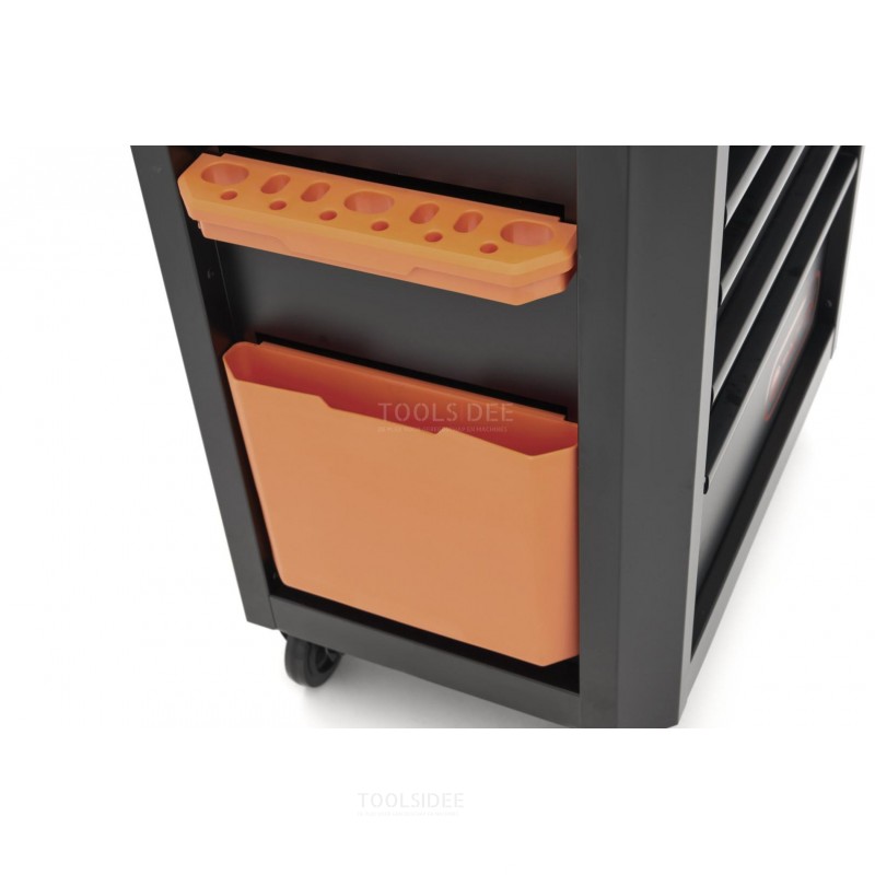 Tactix tool trolley 7 drawers, 66 cm - toolsidee.ie