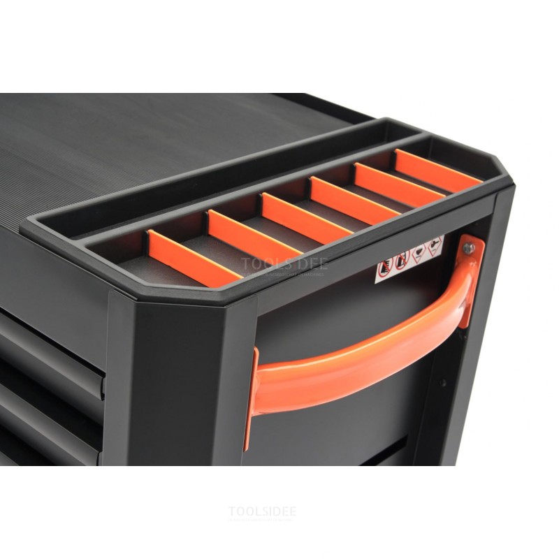 Tactix tool trolley 7 drawers, 66 cm - toolsidee.ie