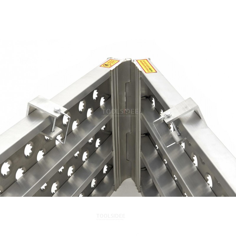 HBM aluminium ramp single 680 kg 2740 mm x 482 mm - toolsidee.co.uk