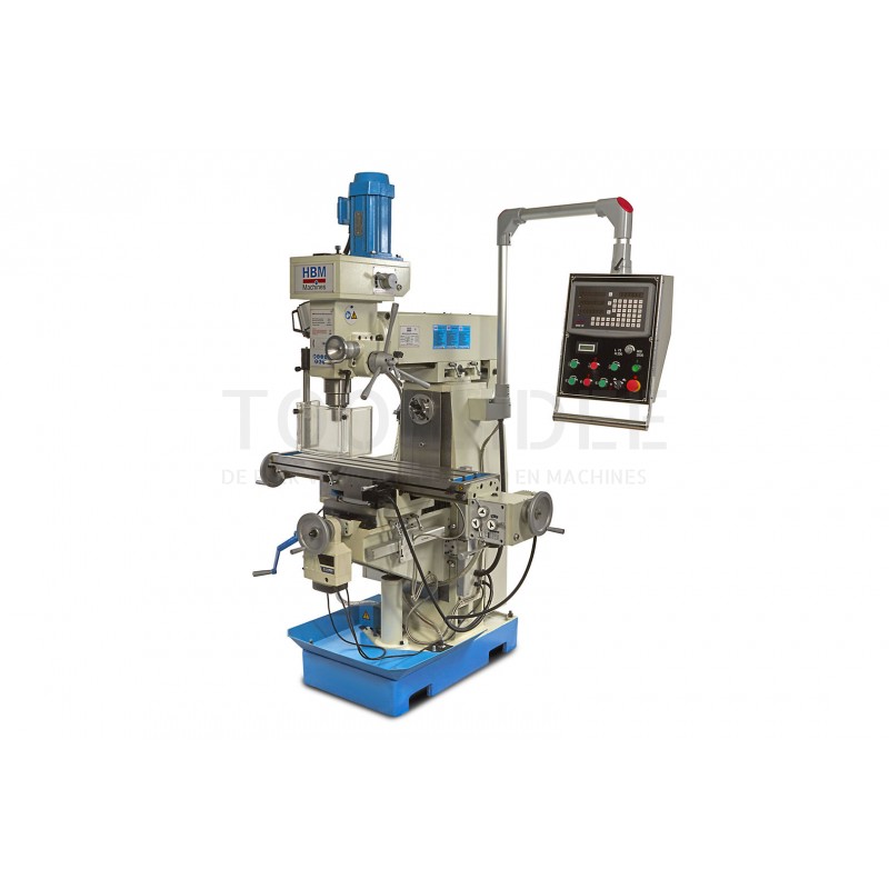 HBM 50 profi vario dro milling machine - toolsidee.co.uk