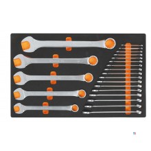 BETA m10 open-ended spanner inlay foam - toolsidee.co.uk