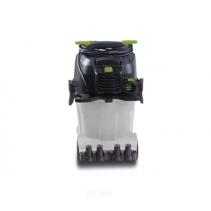 Wet and dry vacuum cleaner with EPA filter E10 - 20 liter plastic tank ...