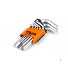 BETA 9 piece short hex key set - 96 / sc9 - toolsidee.ie
