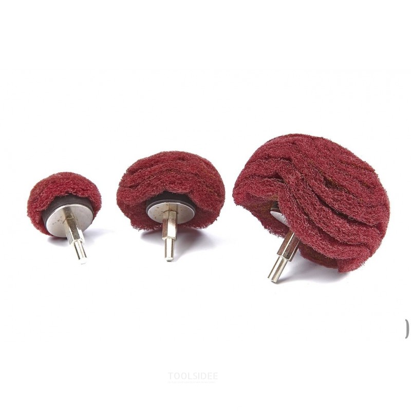 HBM 14-piece sanding cone set red - toolsidee.co.uk