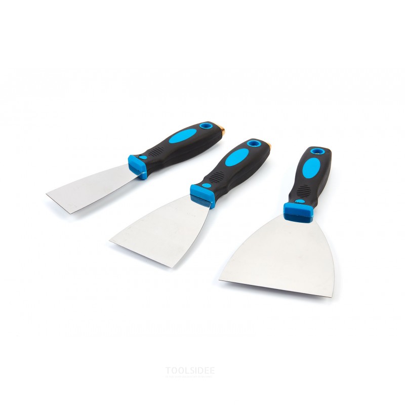 Silverline 3-piece putty knife set - toolsidee.co.uk