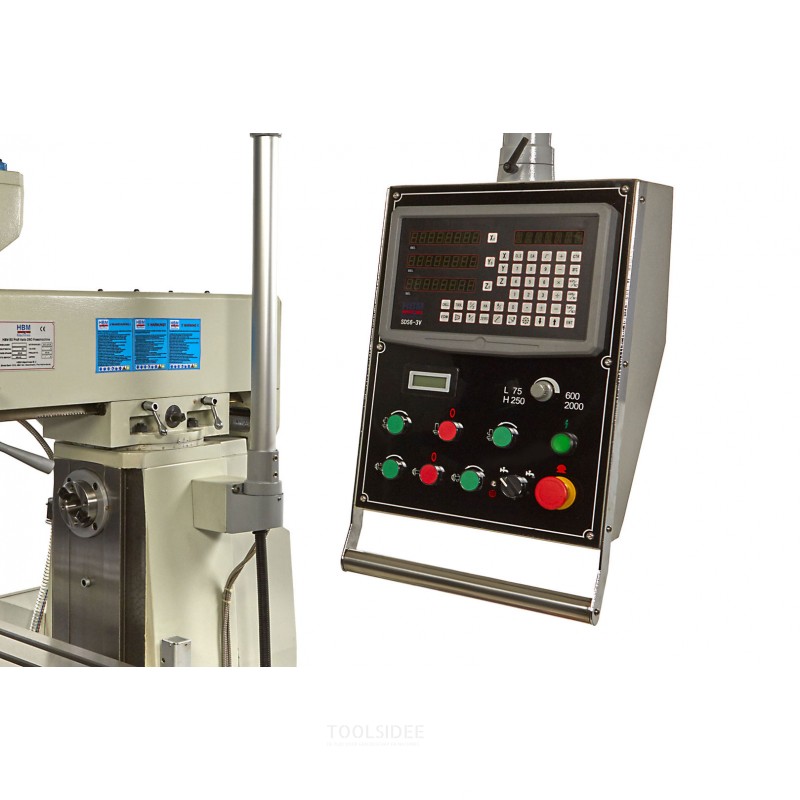 HBM 50 profi vario dro milling machine - toolsidee.co.uk