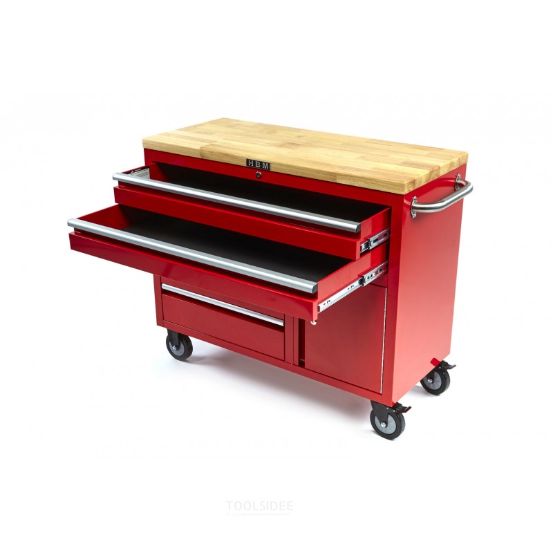 show model !! HBM 106 cm. professional tool trolley / workbench with ...