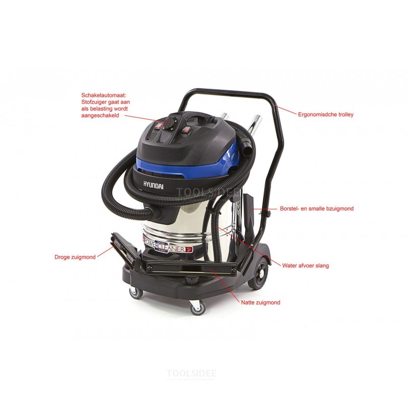 hyundai 60 liter 2400 watt professional stainless steel construction ...